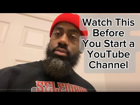 Let it Cook… Watch this before you start a YouTube channel | New ...