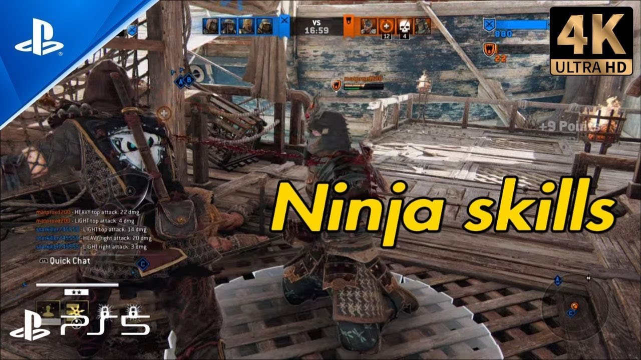 For Honor On Ps5 - Some ninja moment´s with shinobi #forhonor - YouTube
