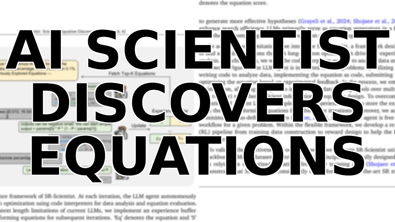 This AI Works Like a Scientist to Discover the Hidden Equations of ...