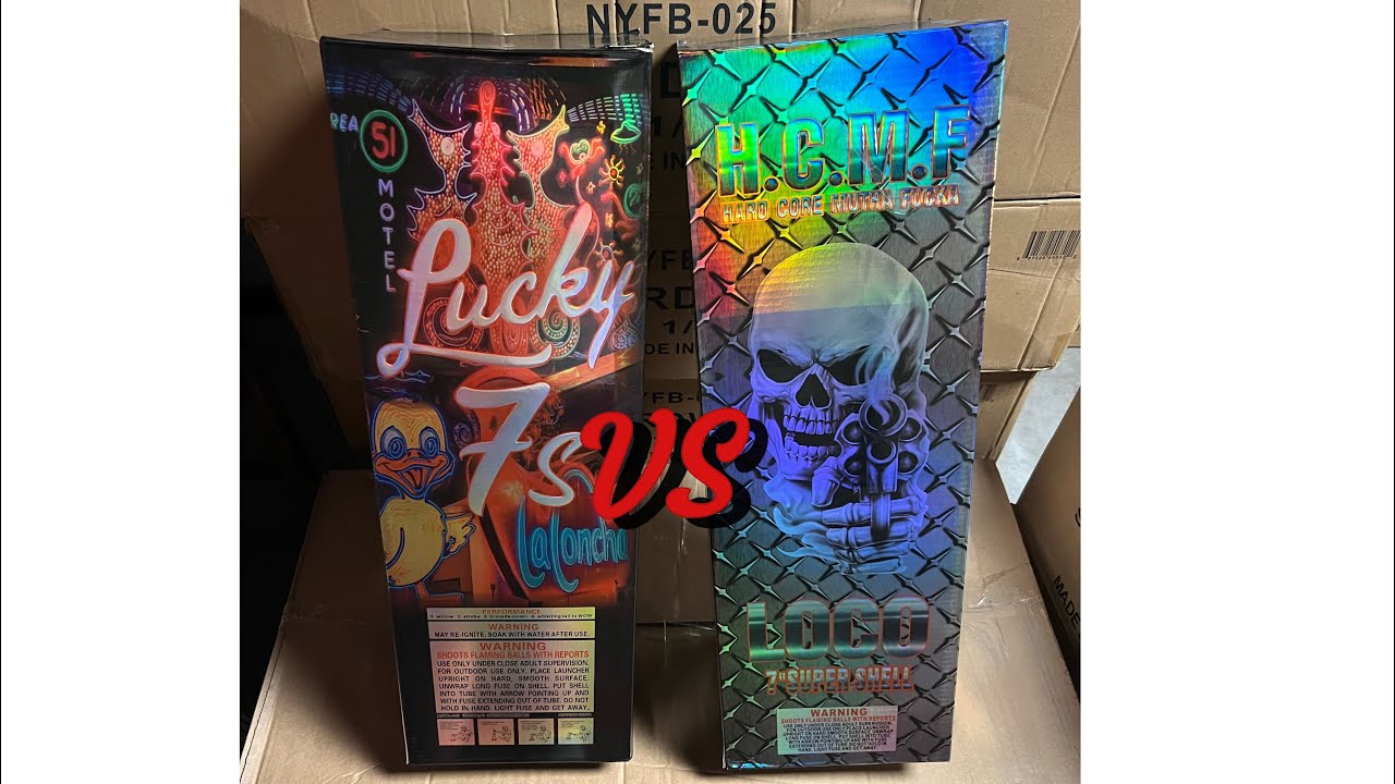 Lucky 7 vs Loco 7 firework Which one would you pick comment below ⬇️ ...