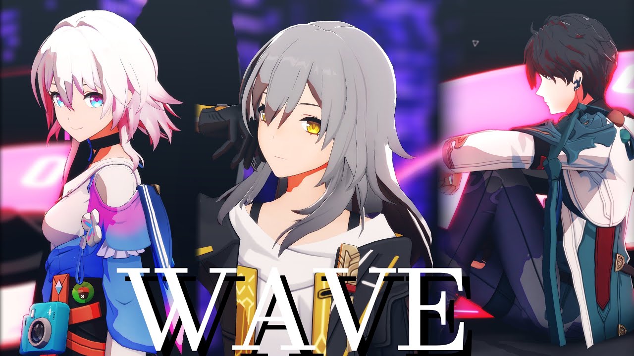 【Honkai:Star Rail MMD】列車組でWAVE【4k】 - YouTube