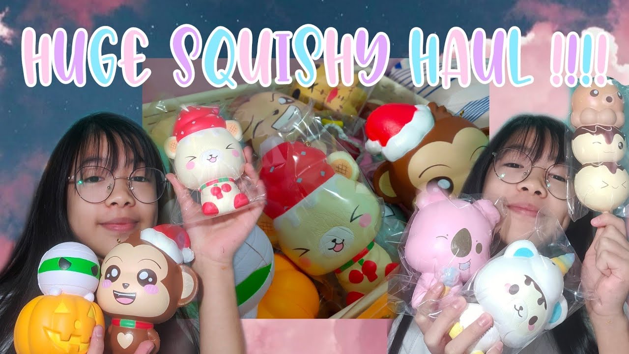 HUGE SQUISHY HAUL DARI NATSQUISHY!!! 15 SQUISHY ?!? - YouTube