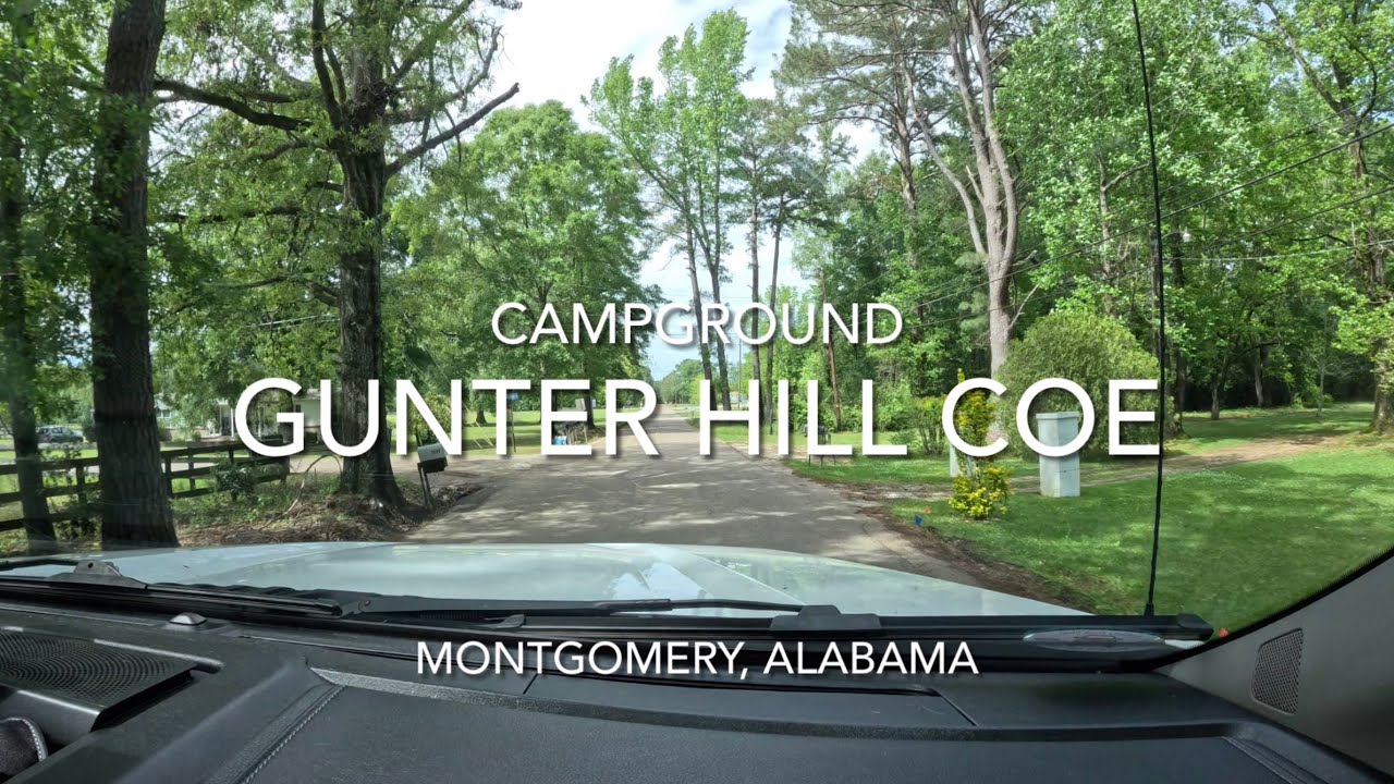 Gunter Hill Campground, COE, Montgomery, Alabama - YouTube