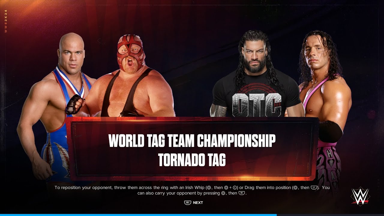 VADER KART ANGLE VS. OTC Roman Reigns WWE 2K24 - YouTube