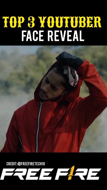 Top 3 youtuber face reveal 😱🔥ll #shorts #freefire #trending - YouTube