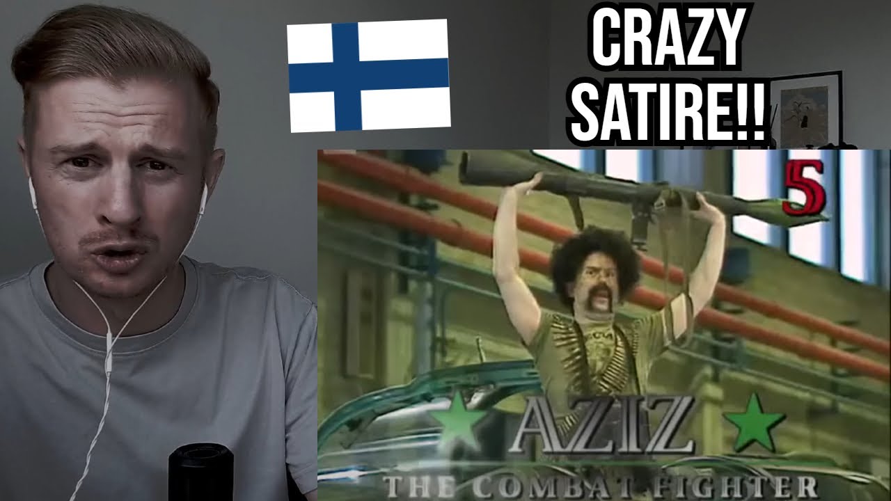 Reaction To Kummeli - Aziz The Combat Fighter (Finnish Comedy) - YouTube