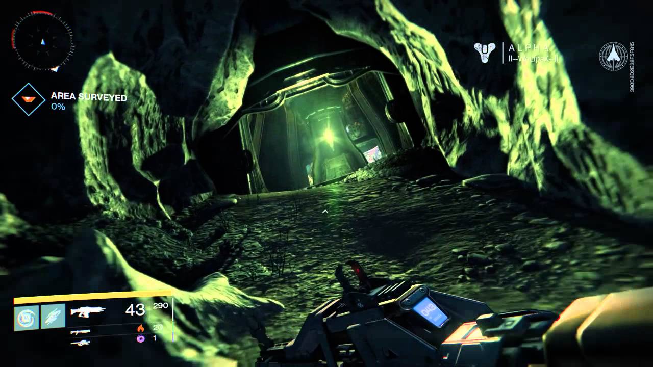 Destiny Alpha wierd creatures: Hive Ogre, and Hive Shrieker - YouTube