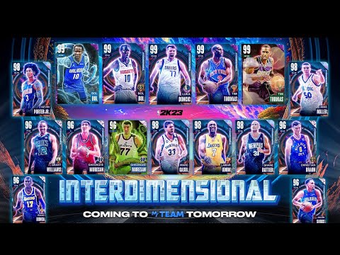 NBA 2K23 MYTEAM | NEW INTERDIMENSIONAL PACKS OUT TOMORROW!!! FREE HERO ...