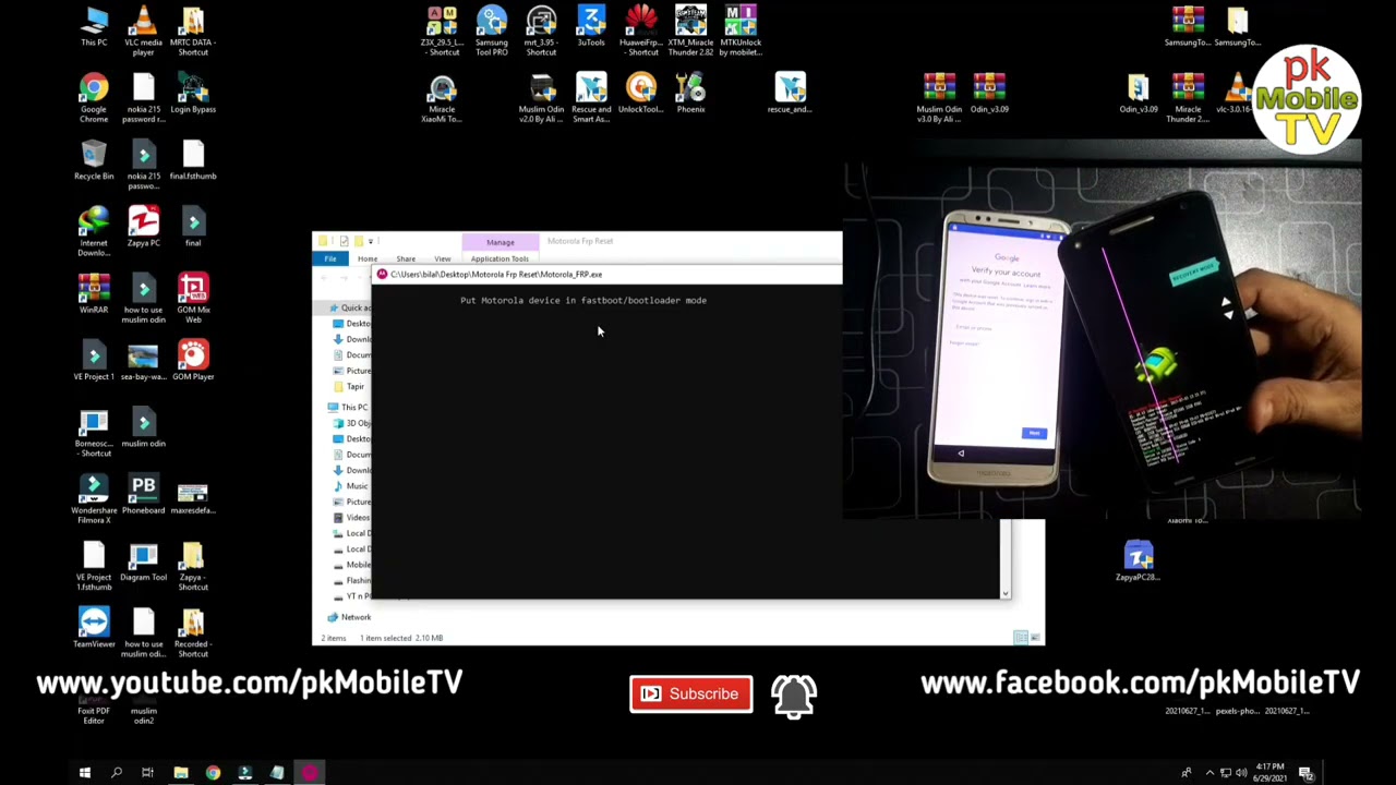 Motorola all models frp remove WITH free moto frp tool - YouTube