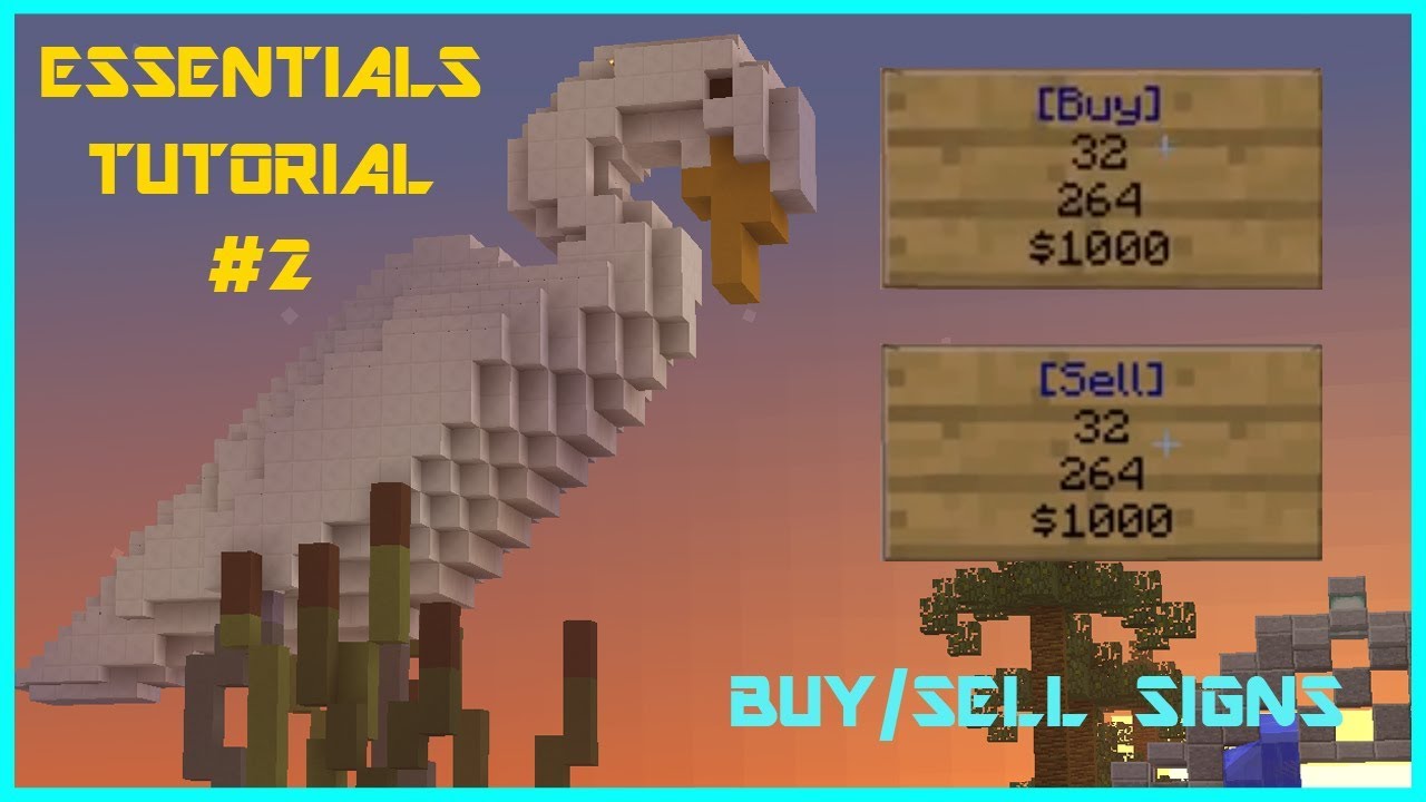 ESSENTIALS TUTORIAL (Buy/Sell Sign) - YouTube