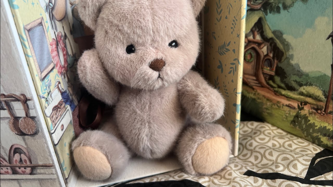 Teddy Tales Small Latte Bear Unboxing 📦 - YouTube