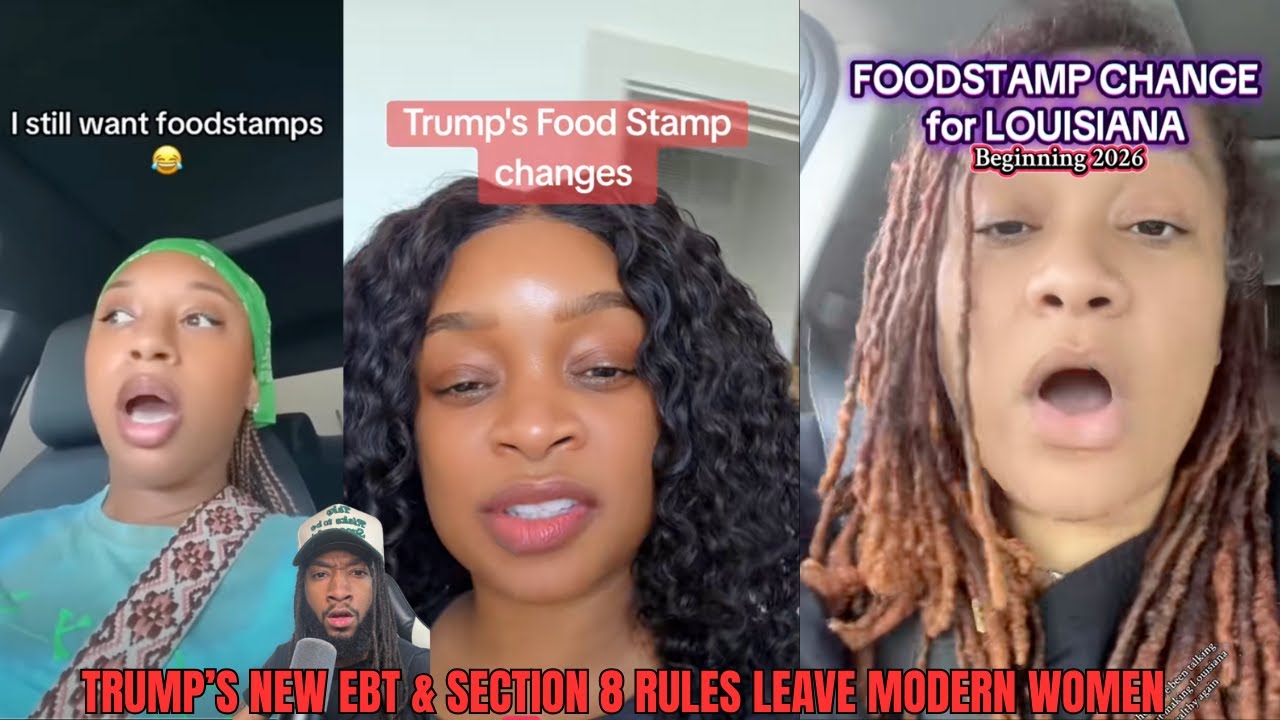 Trump’s New EBT & Section 8 Rules Leave Modern Women Shocked - YouTube