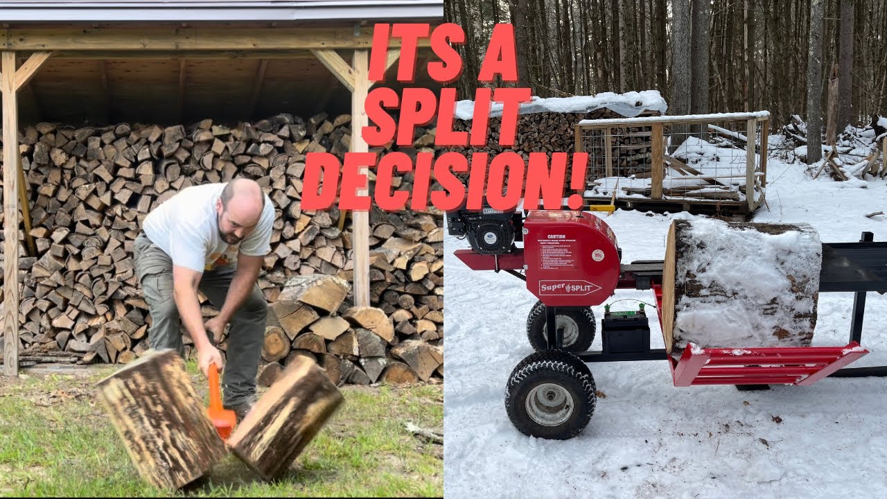 Things you need to know about firewood: Hand splitting vs using a ...