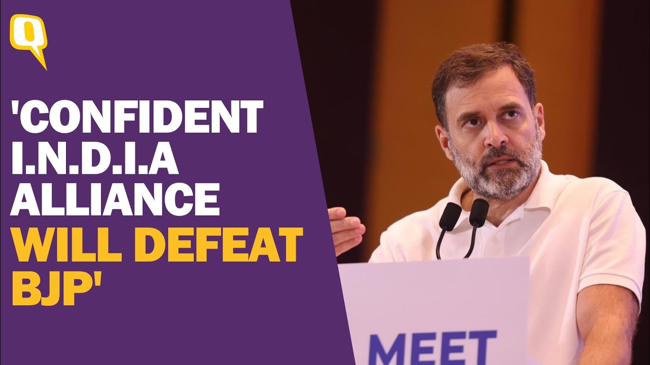 'INDIA Alliance Represents 60% of the Country': Rahul Gandhi at Mumbai ...