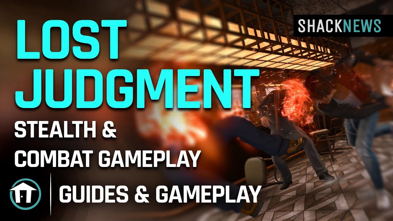 Lost Judgment - Stealth & Combat Gameplay 4K - YouTube