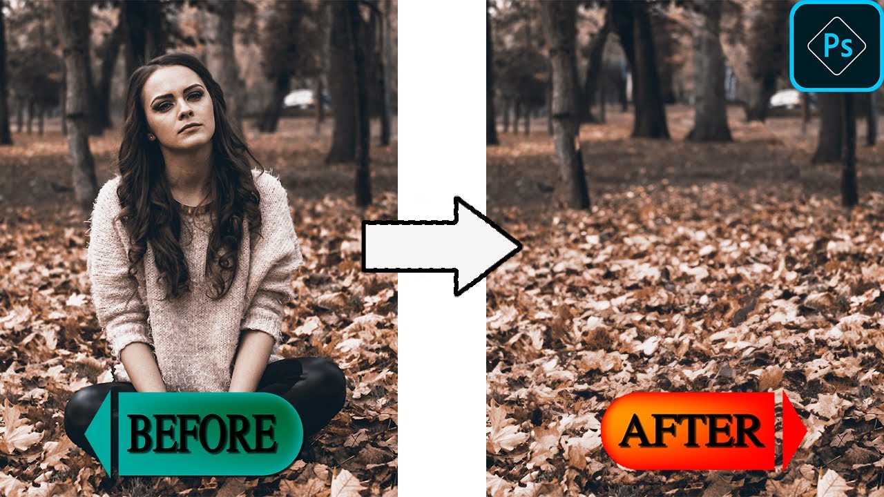 How to Remove People from Photo with Photoshop 2024 | Photoshop ...