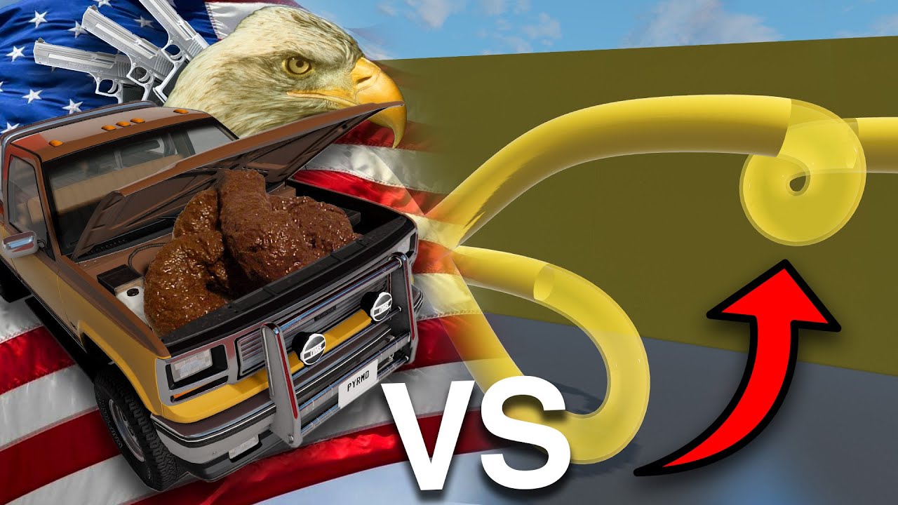 Pushing This V8 TURD Through an IMPOSSIBLE LOOP (BeamNG.drive) - YouTube