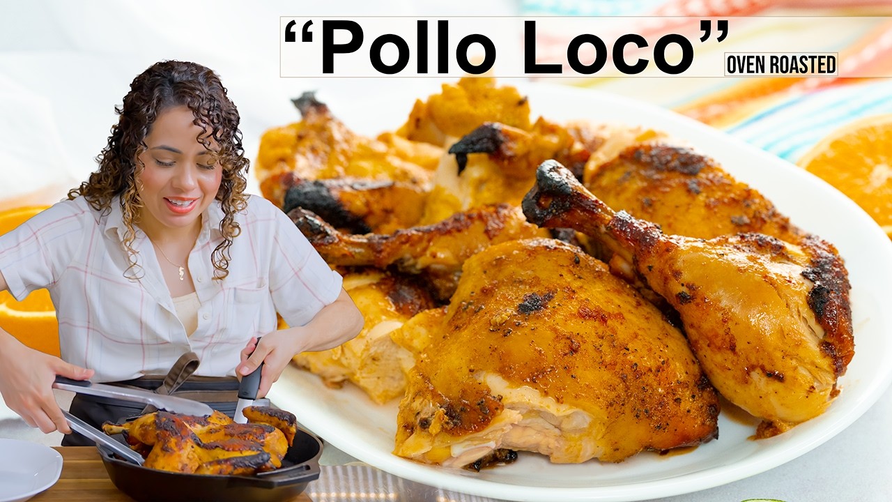 Oven Roasted “El Pollo Loco” INSPIRED Chicken - YouTube