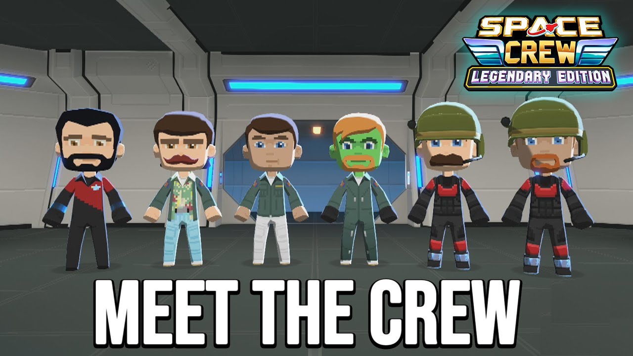 Meet The Crew - Space Crew Let's play - ep 01 - YouTube