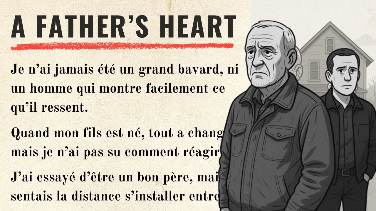 Learn French with Shadowing | Emotional Story: Father & Son (B1–B2 ...