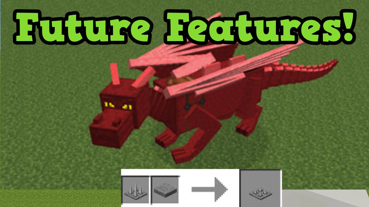 Minecraft FUTURE Features: Red Dragon, Pandas, Spike Block - YouTube