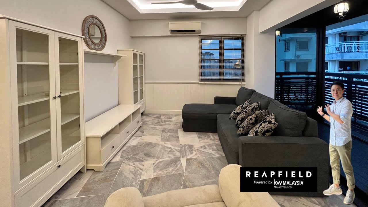 Danau Permai, Taman Desa: Beautiful British-Style in Resort Condo - YouTube