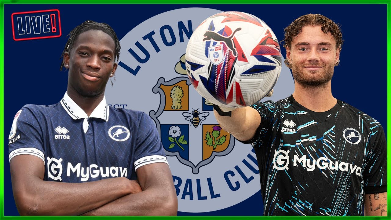 LIVE STREAM WATCHALONG- MILLWALL V LUTON TOWN #millwall #lutontown # ...