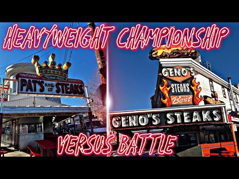 The battle for Philly Cheese Steak Supremacy!! - YouTube