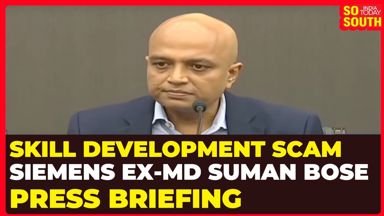 Andhra Skill Development Scam: Siemens EX-MD Suman Bose PC | LIVE - YouTube