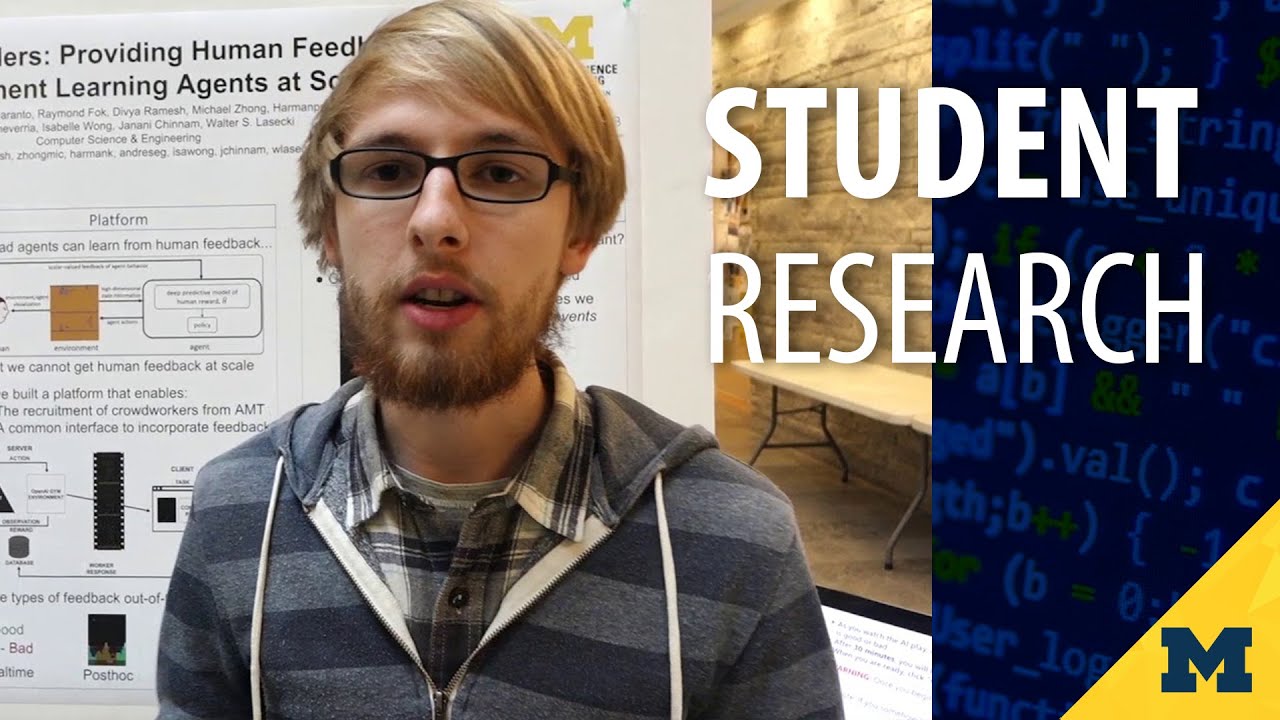 Human feedback for reinforcement learning agents - YouTube