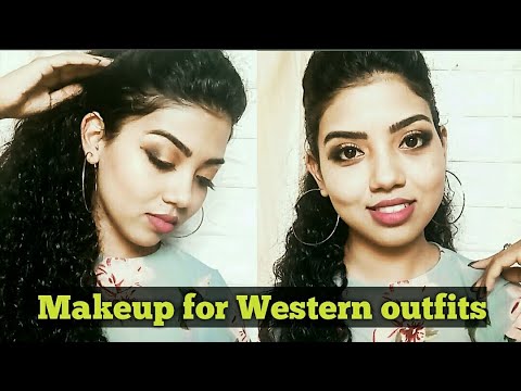 Western makeup look for Navratri/Durga puja | Makeup for Western ...