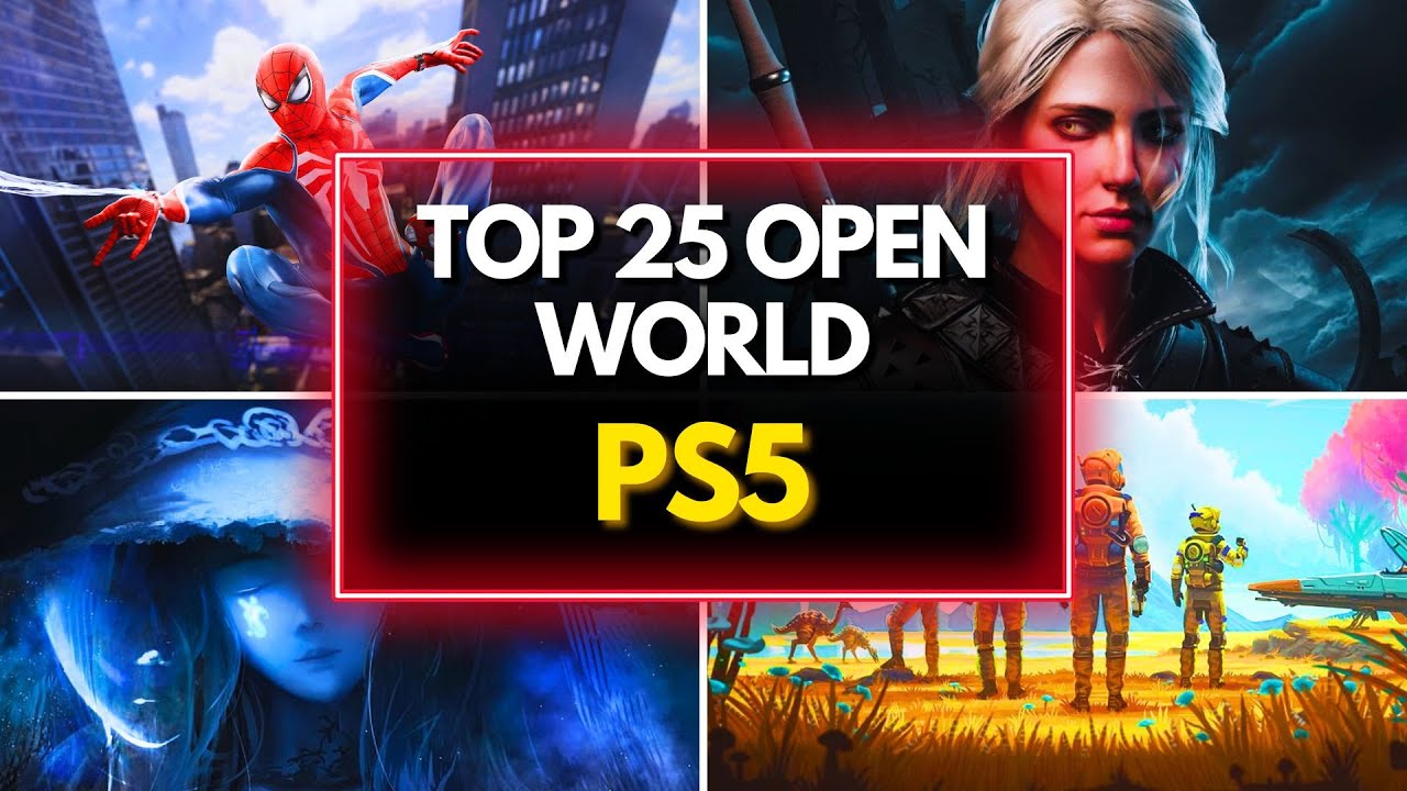 TOP 25 BEST OPEN WORLD GAMES TO PLAY ON PS5 IN 2024 - YouTube