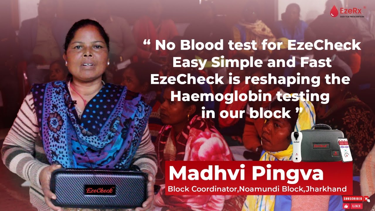 Mansi Worker Explains the Use of EzeCheck - YouTube