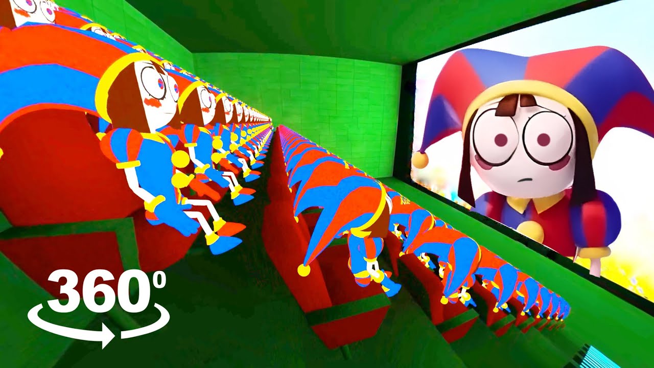 The Amazing Digital Circus 360° (Cinema Hall 360 VR Experience Pomni ...