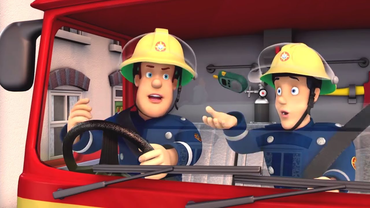 Tűzoltó Sam 🚒 Sam és Elvis nagy kaland 🔥1 órás összeállítás | Sam a ...