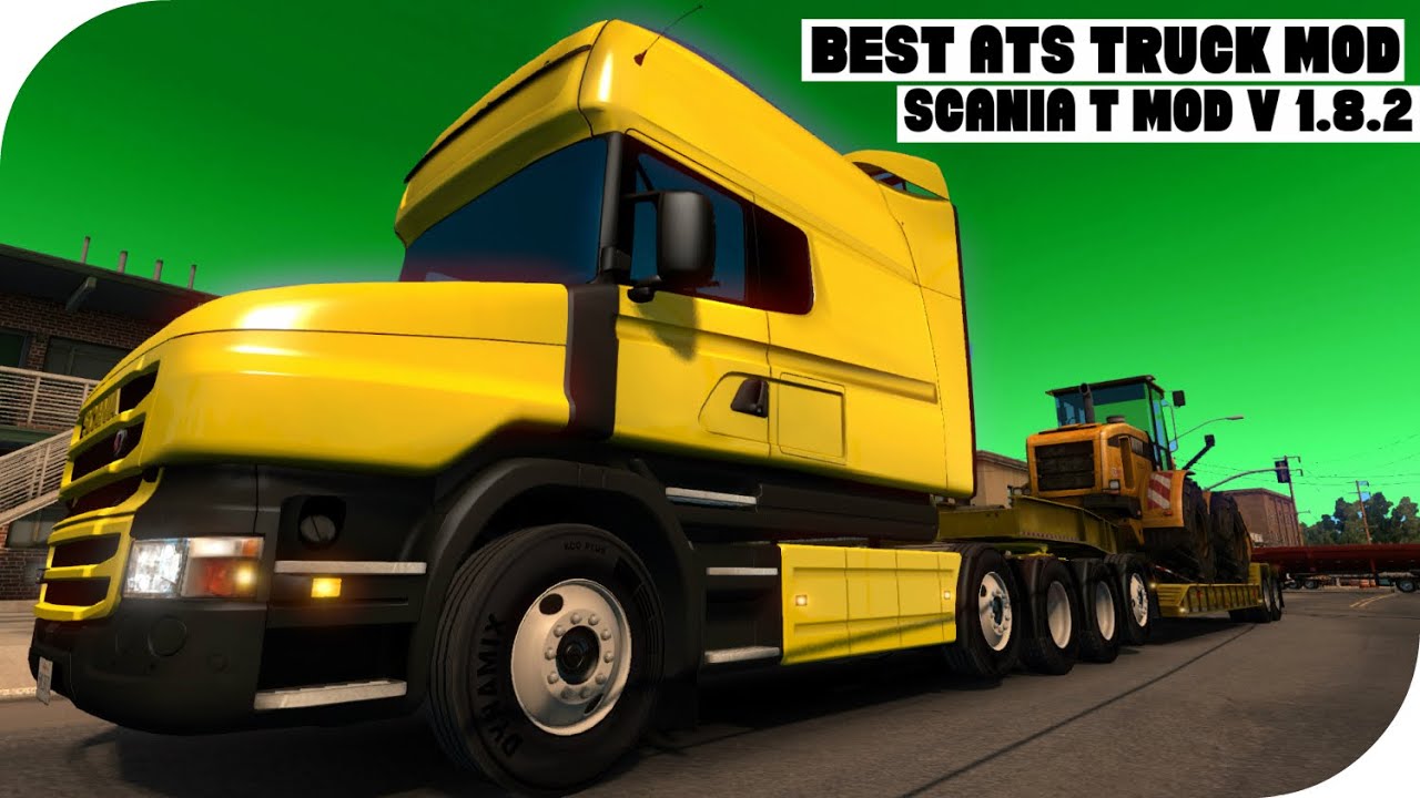 Scania T Mod v 1.8.2 and Scania R Mod - Best Truck MOD FOR ATS HD - YouTube