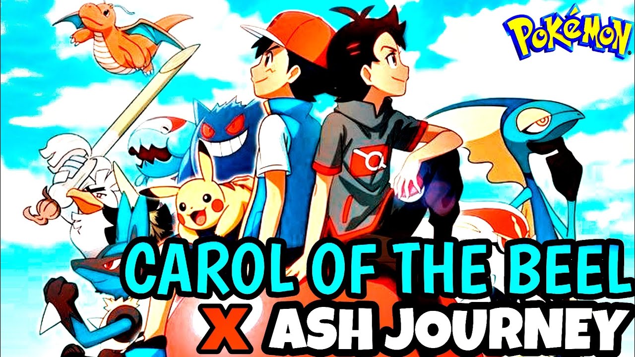 Carol of the bells ~ Ash Ketchum Pokemon amv || aura blast z || # ...