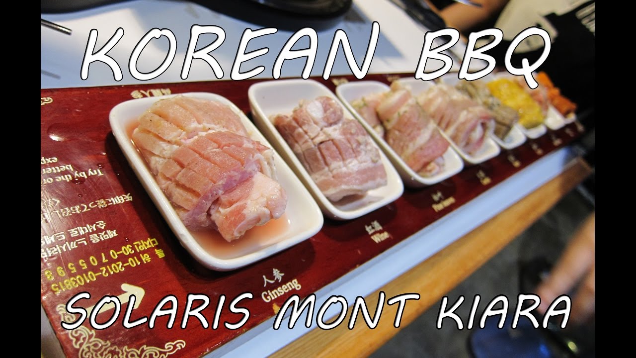 Palsaik Korean BBQ - Solaris Mont Kiara - YouTube
