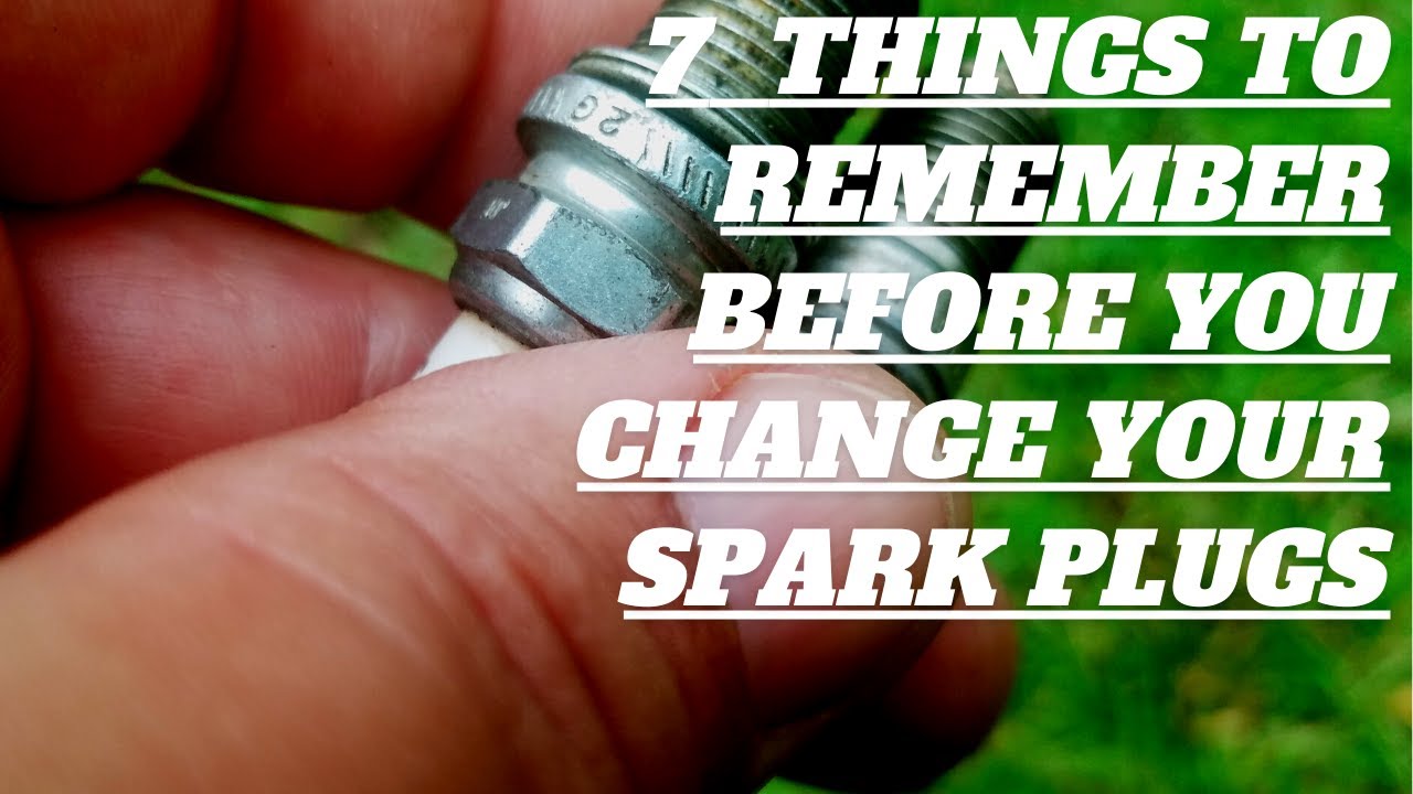 Seven things About Spark Plugs - YouTube