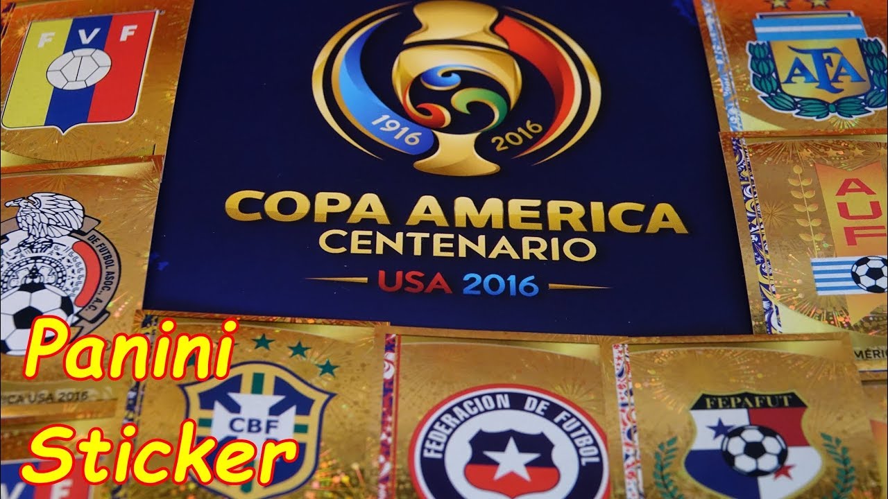 Panini Sticker Album Copa America Centenario USA 2016 new Panini ...