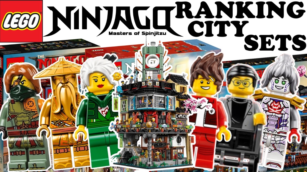 Ranking EVERY Lego Ninjago City set! - YouTube
