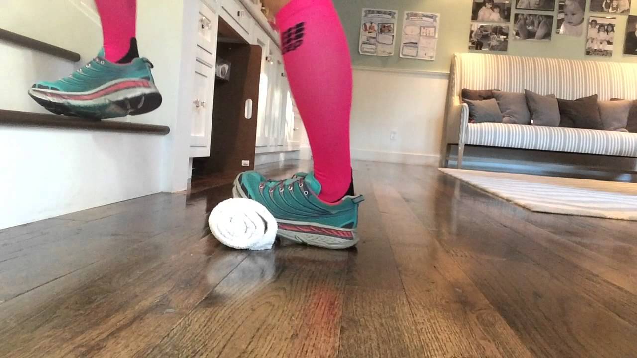 Longevity At Home: 3D Dynamic Stretching for calves - YouTube