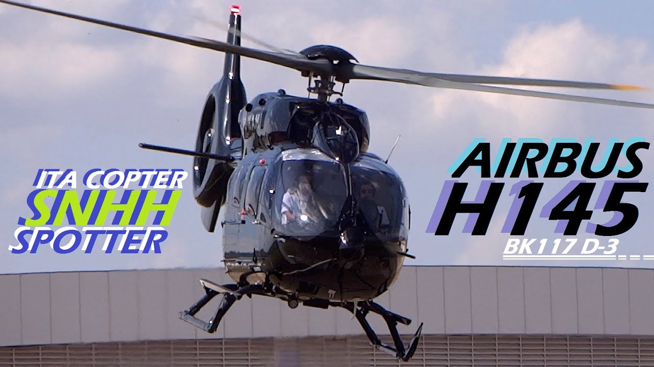 AIRBUS H145 BK117 D-3 - PS-HAH (AirJet) - YouTube