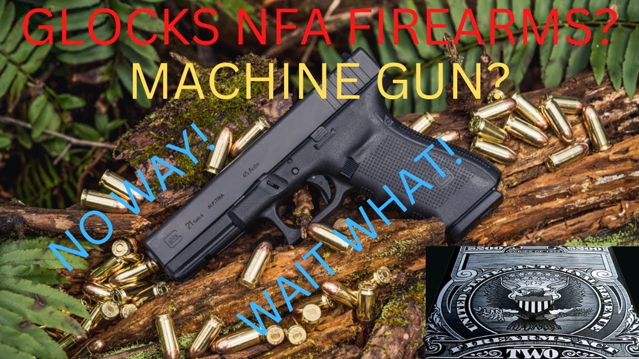 UNBELIEVABLE - They Want ATF to Reclassify Glocks as Machine Guns - YouTube