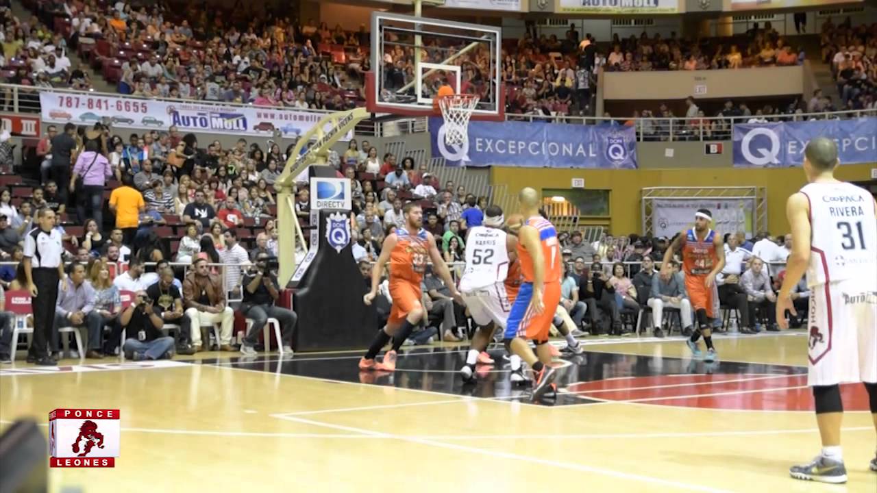 BSN Ponce Leones 2015 - Santurce en Ponce II - YouTube