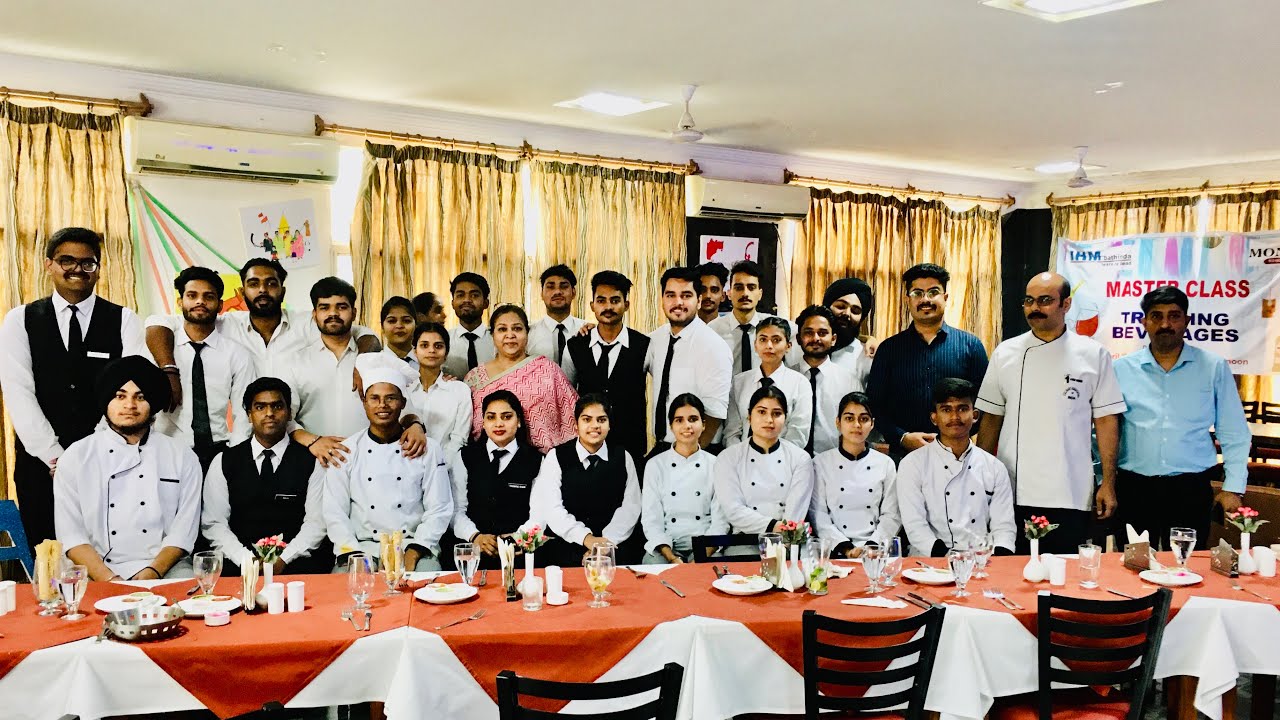 IHM BATHINDA college Theme Lunch lunch for 3rd year students #vlog # ...