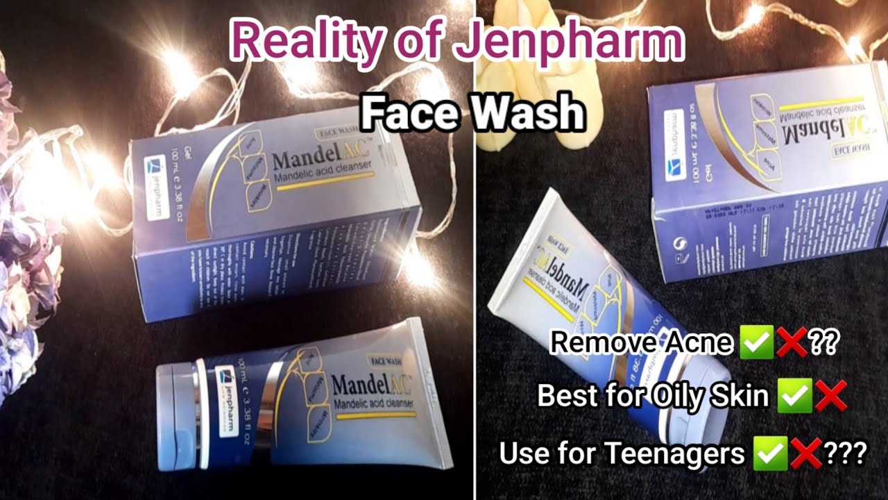 Jenpharm Mandelic Acid FaceWash | Face Wash For Oily Skin | Acne Face ...