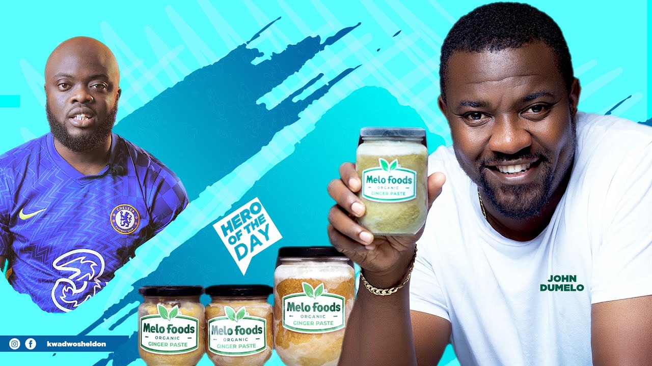 John Dumelo Starts His Own Food Brand, Melo Foods!!🔥🔥🔥🔥🔥 - YouTube