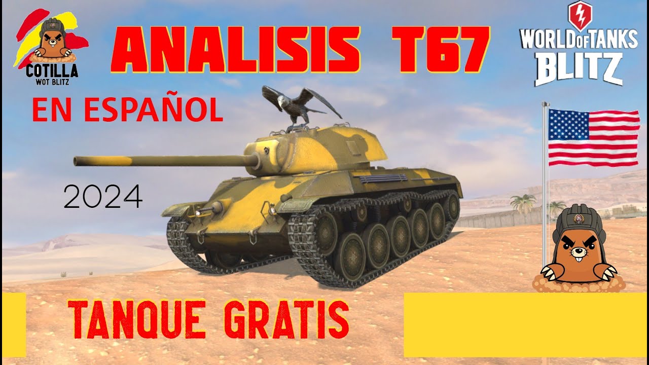 WoT Blitz T67 Tanque Gratis | Reseña T67 World of Tanks Blitz en ...