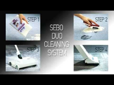 SEBO duo Carpet Cleaning System - YouTube
